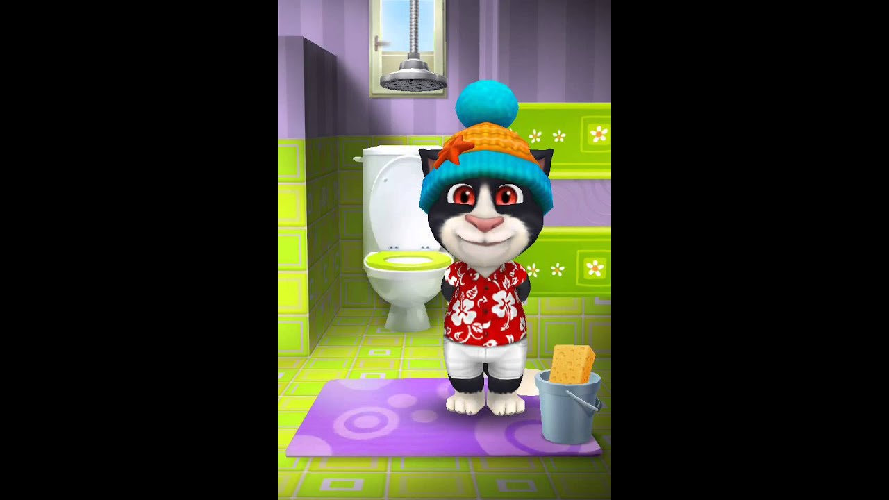 [My Talking Tom] Reading like a robot - YouTube