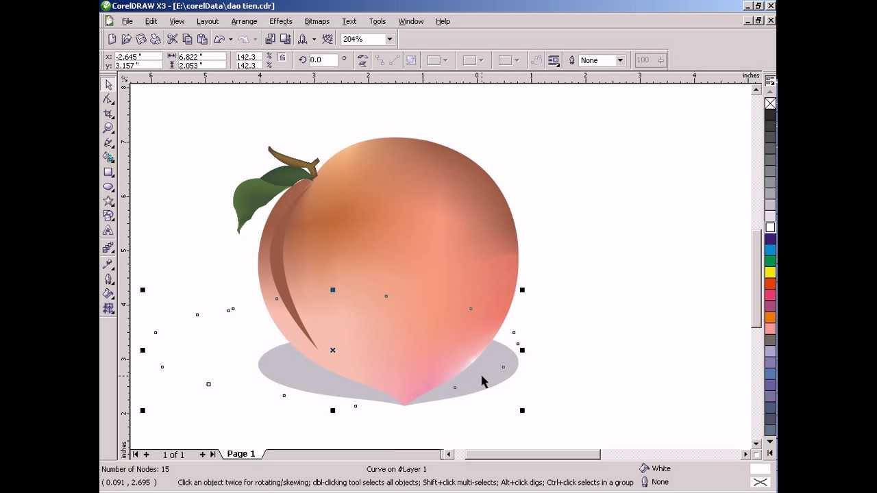 CorelDraw X3 - Tutorial - Lời Việt - 3 - YouTube