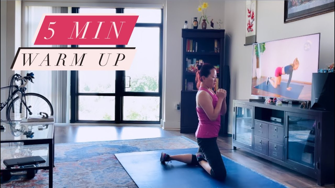 5 MIN NO JUMPING WARM UP ROUTINE Before Every Workout - YouTube
