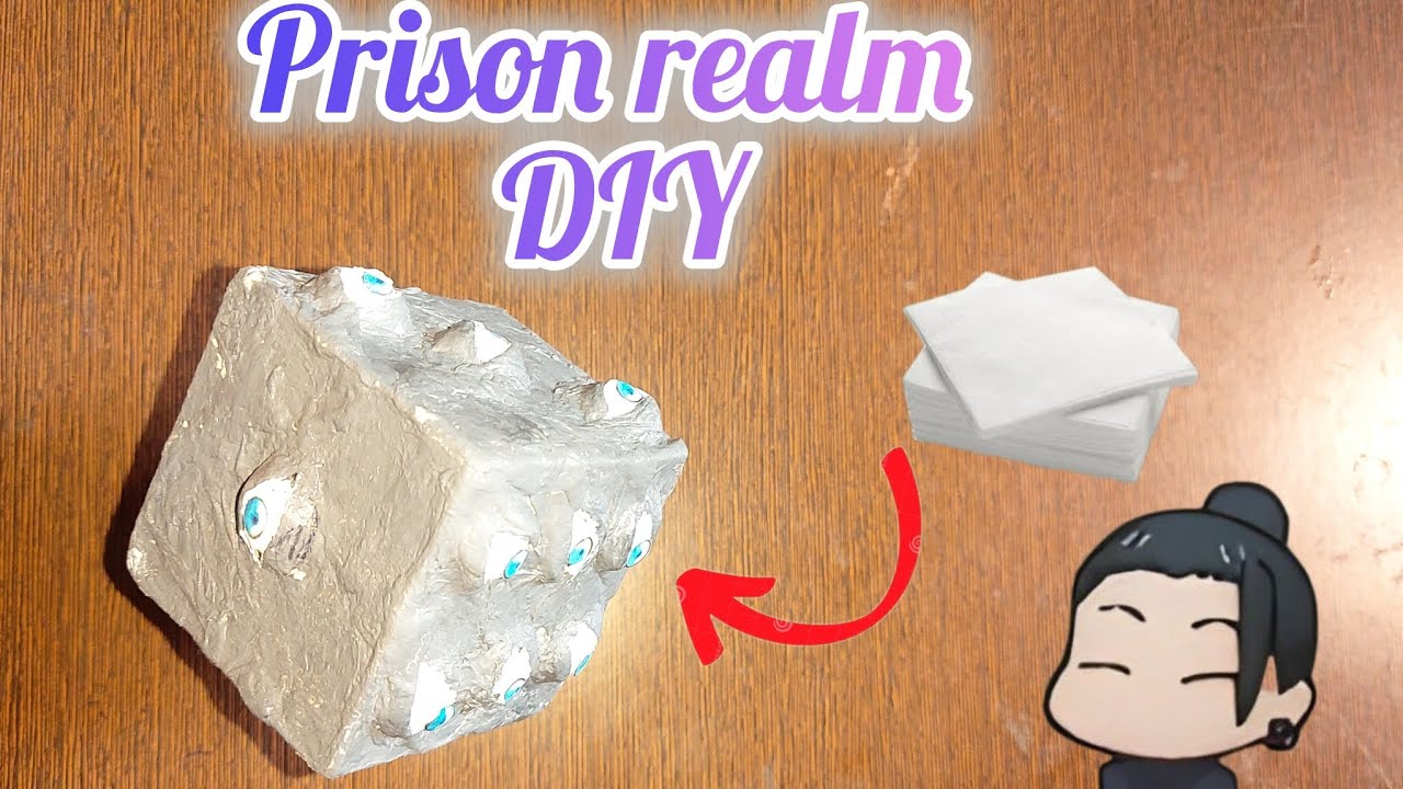prison realm diy #art #anime #gojo #suguru #art #trending #shorts #diy ...