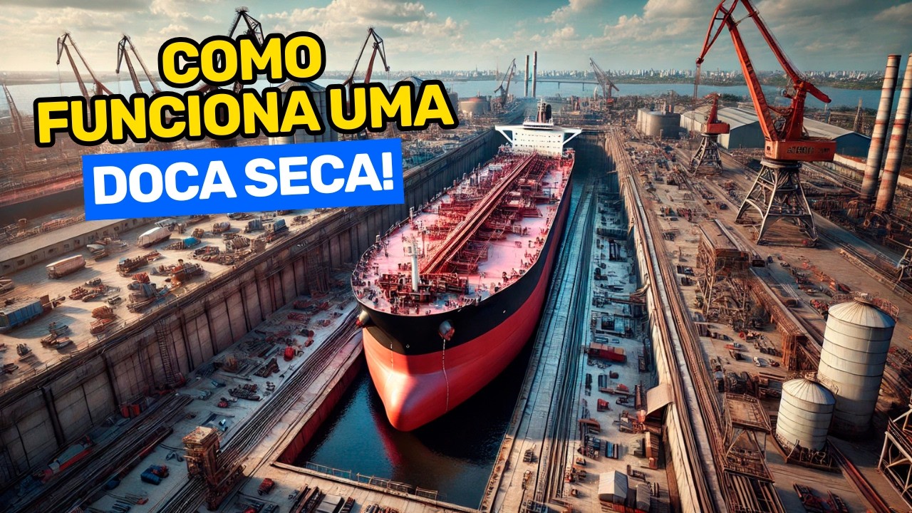 DOCAS SECAS - COMO OS MAIORES NAVIOS DO MUNDO SÃO REPARADOS - YouTube