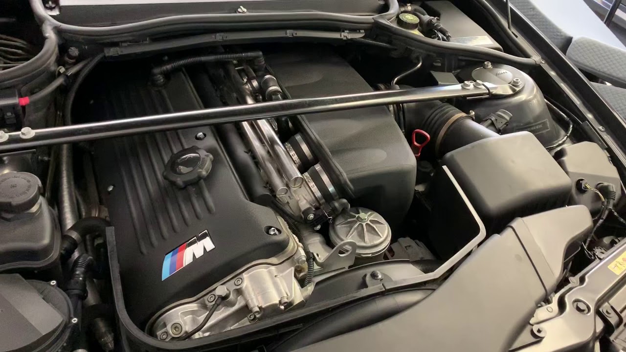 e46 cold start - YouTube