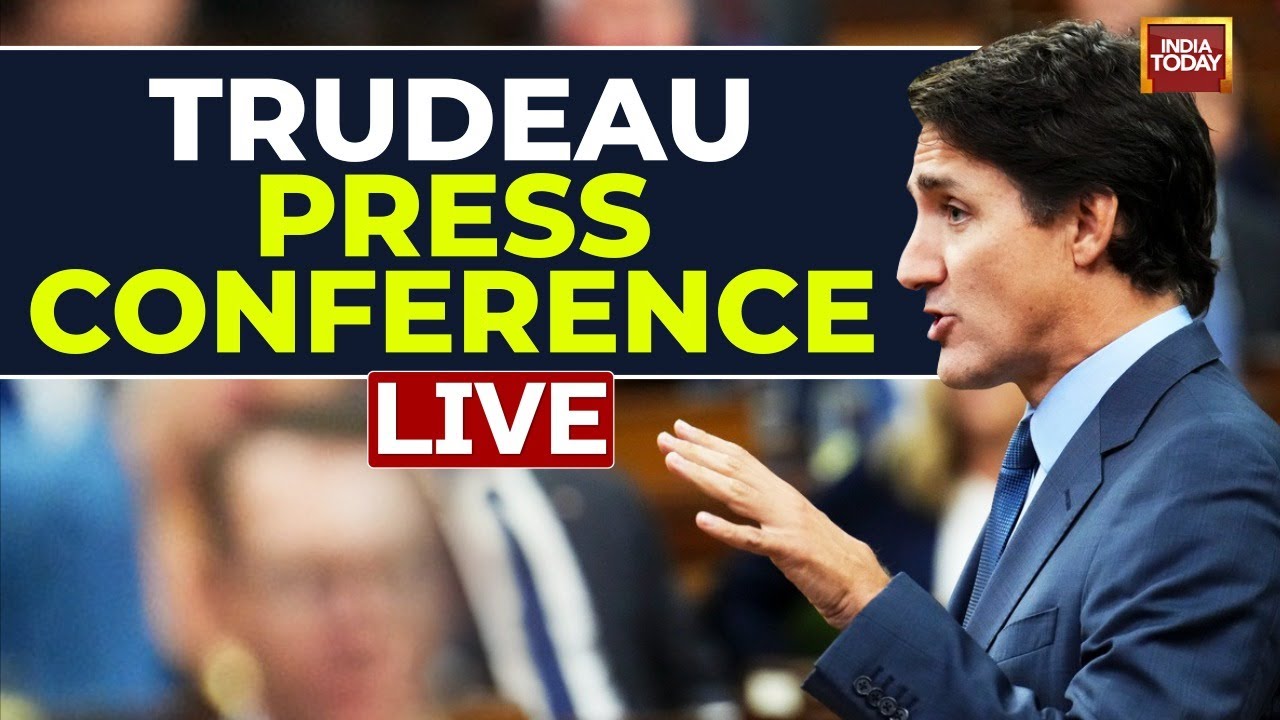Trudeau Press Conference LIVE: Canada PM Justin Trudeau's Presser ...
