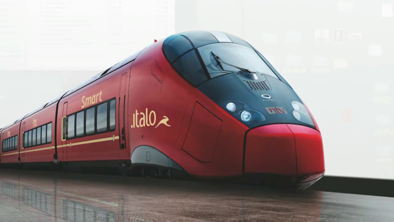 IL TRENO ITALO (a bordo dell'alta velocità) - YouTube