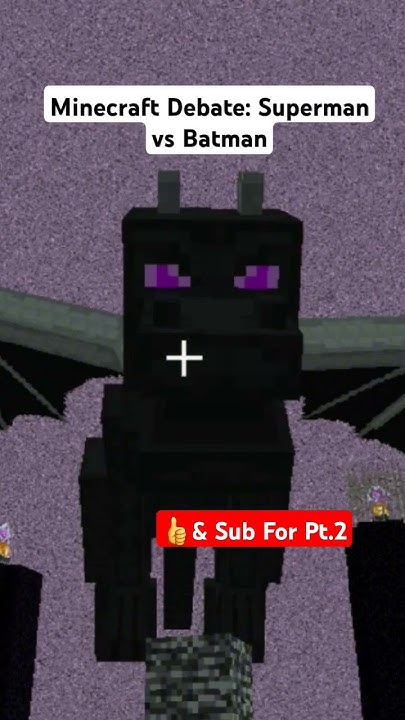 Minecraft Debate: SUPERMAN VS BATMAN!!!!!!!!!! - YouTube