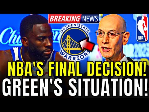 MAJOR TURNAROUND! NBA CONFIRMS! GREEN'S SUSPENSION STATUS IN THE LEAGUE ...