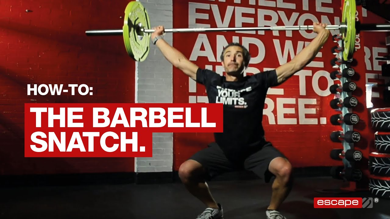 Beginner's Guide to Learning the Barbell Snatch - YouTube