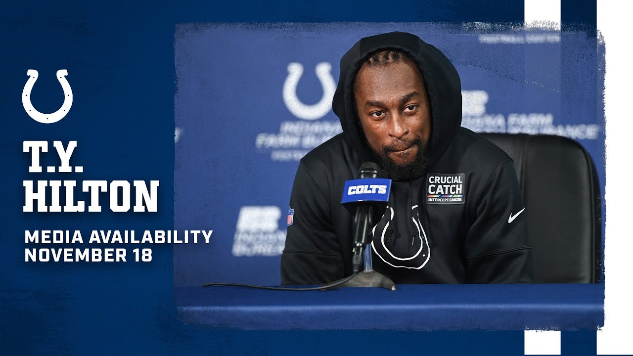 T.Y. Hilton Media Availability | November 18 - YouTube