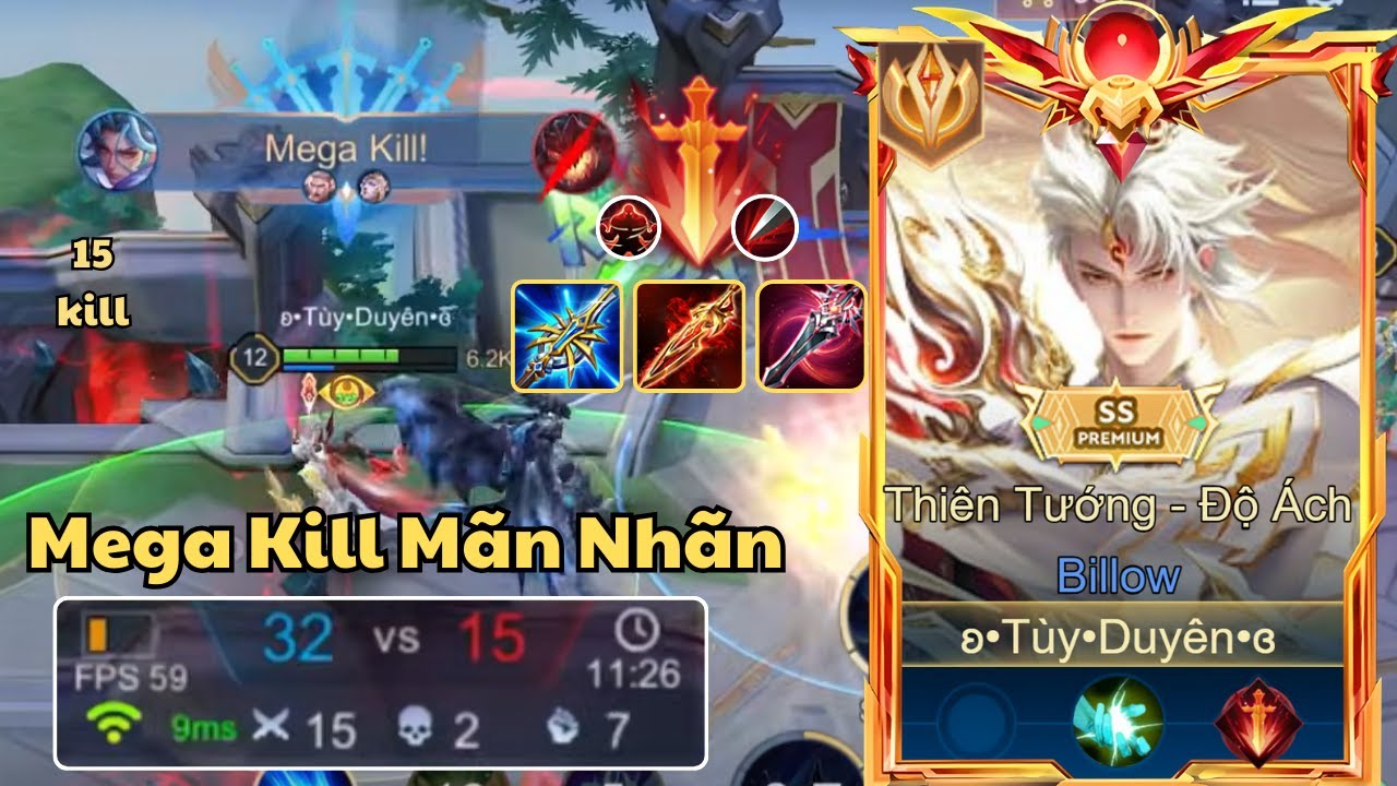 Múa Billow Đi Rừng Ép Đường Win Sớm Lụm Mega Mãn Nhãn 15 Kill | Liên ...