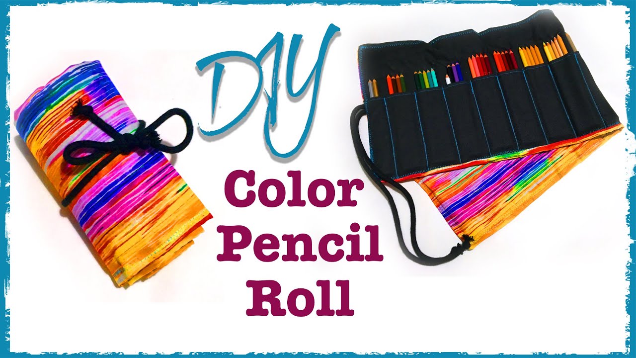 Color Pencil Roll | DIY | Diving Head First - YouTube