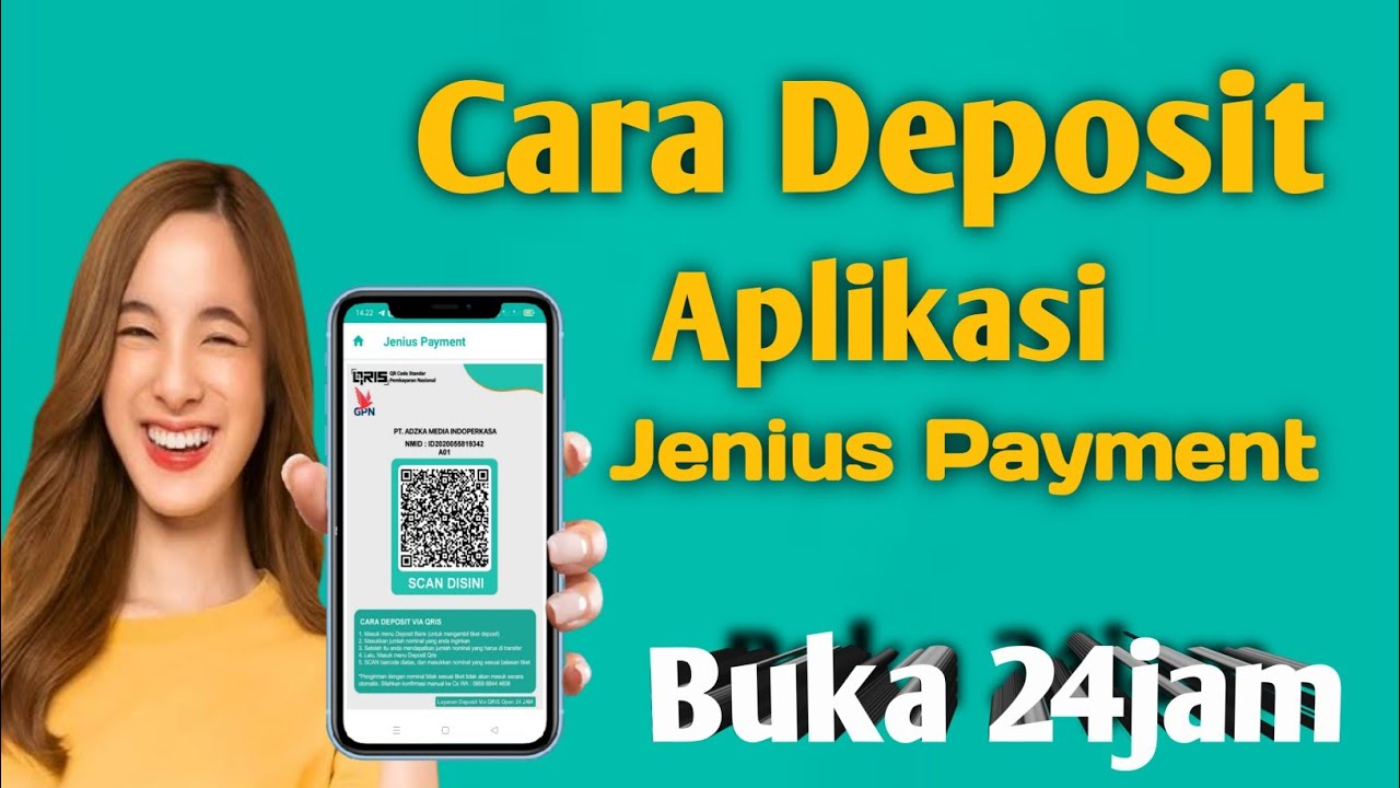 Cara Deposit atau Topup Saldo Di Jenius Payment Dgn Mudah Via QRIS - YouTube