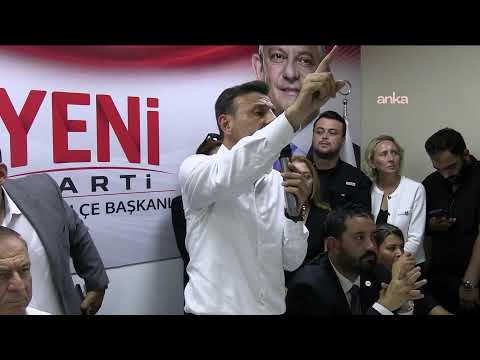 YENİ Parti Beyoğlu İlçe Başkanlığı açılış töreni yapılıyor /  İstanbul #Canlı