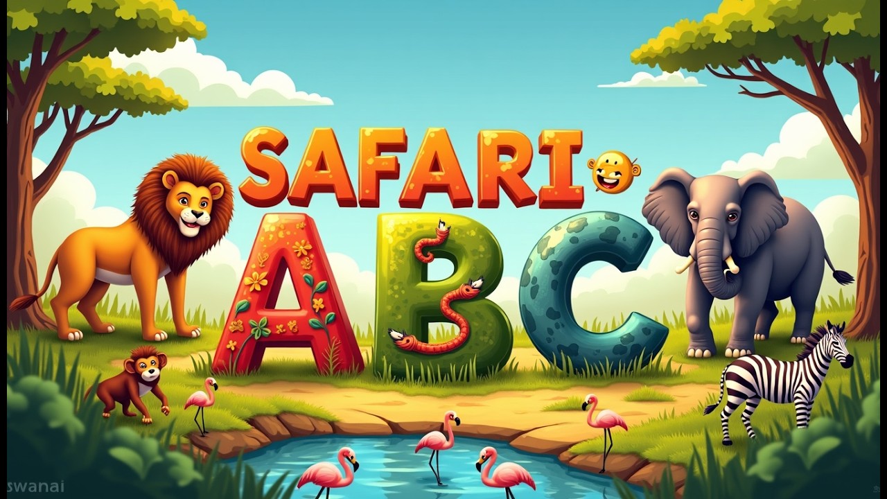 Stop Scrolling! The Wild ABC Safari Song Kids Can’t Quit - YouTube