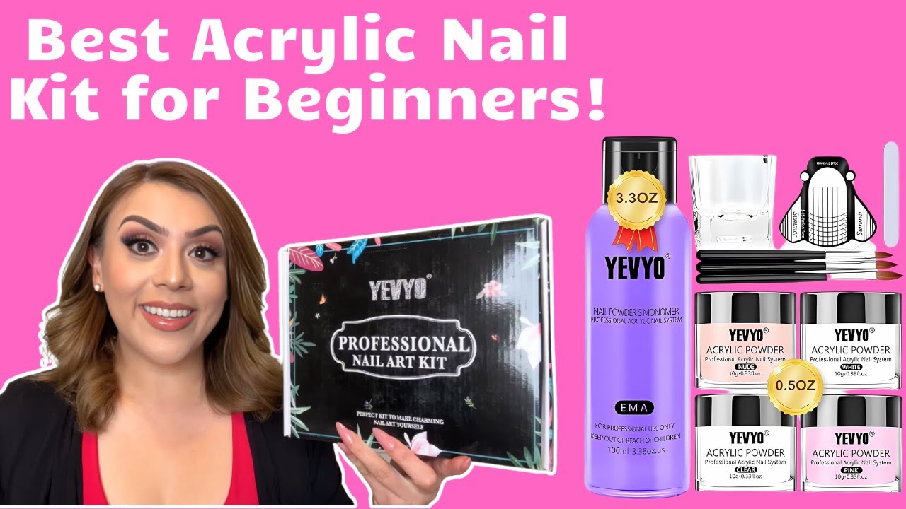YEVYO Acrylic Nail Kit Review 🔥 | Perfect for Beginners & DIY Nail ...