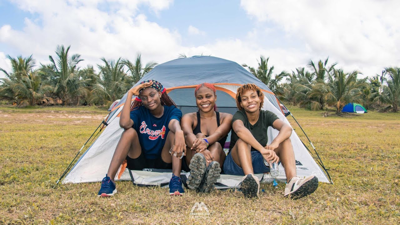 Going camping in Ghana, Gomoa Wonderland - YouTube