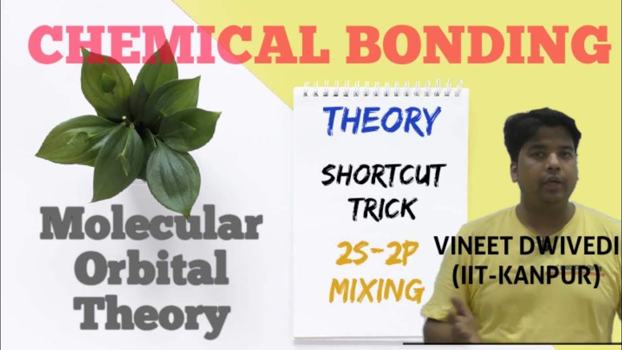 MOLECULAR ORBITAL THEORY|THEORY,SHORTCUT TRICK& 2S-2P MIXING|CHEMICAL ...