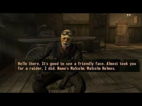 Fallout New Vegas: Malcolm Holmes Skinwalker - YouTube