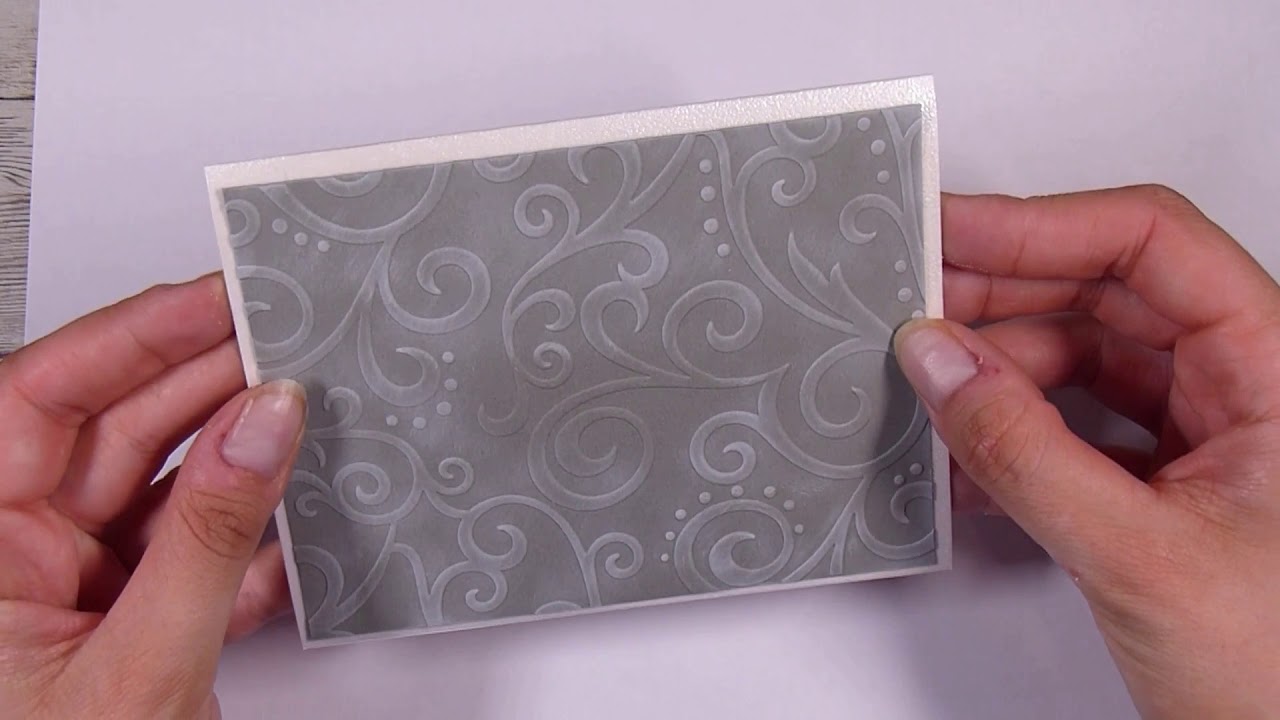 Super Basic Card Design that Works For Any Occasion - YouTube