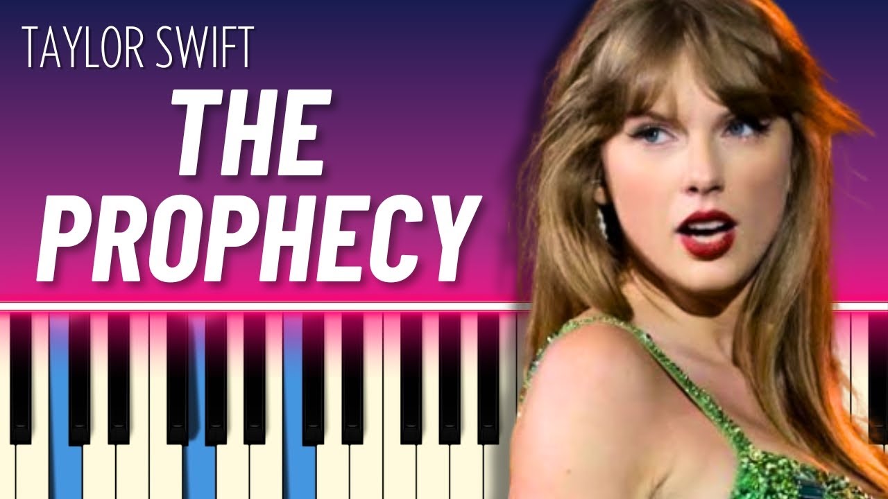 The Prophecy (EASY PIANO TUTORIAL) - Taylor Swift - YouTube