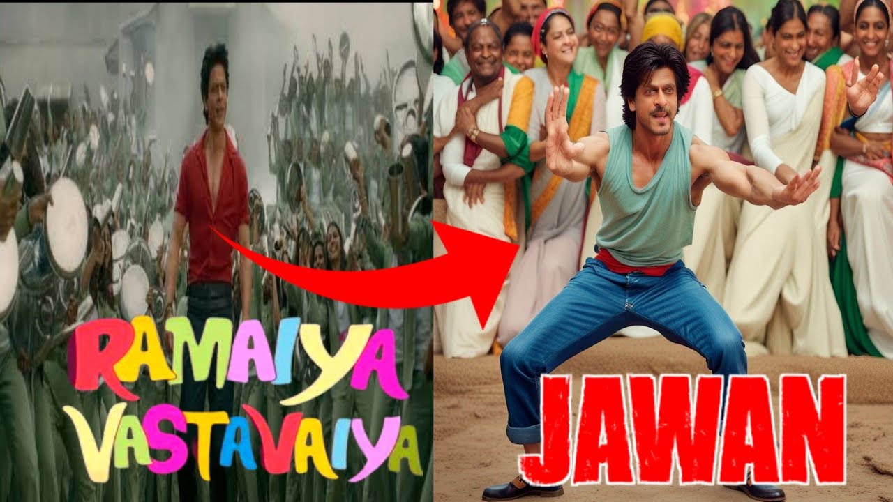Ramaiya Vastavaiya Song In Jawan | Jawan Song | Shahrukh Khan | Jawan ...