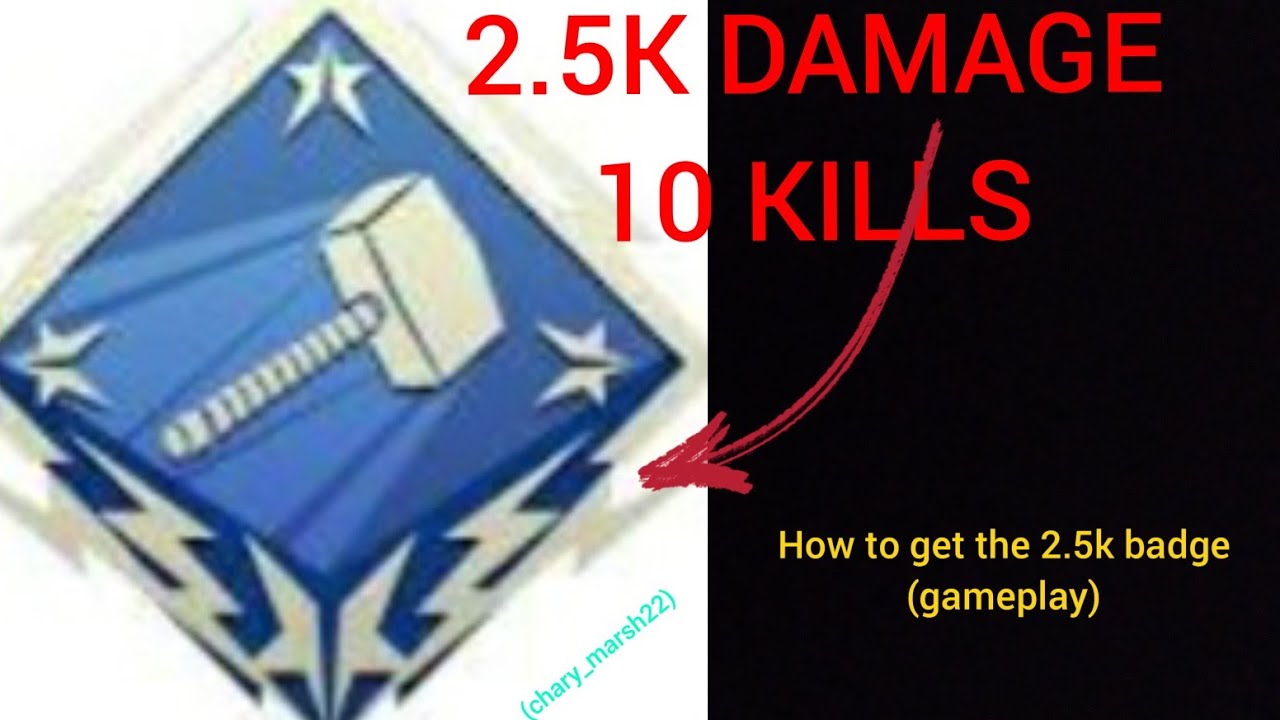 How I Got the 2.5k badge in Apex Legends - YouTube