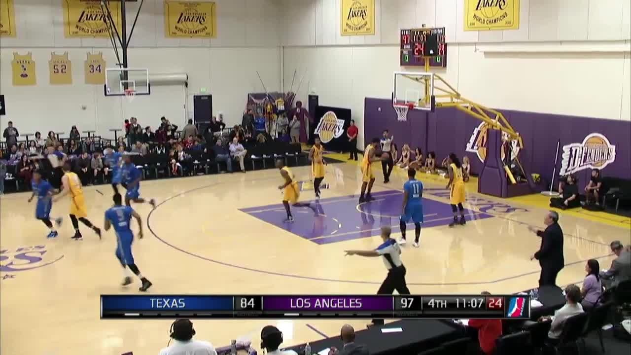 Highlights: Steven Pledger (18 points) vs. the D-Fenders, 1/27/2016 ...
