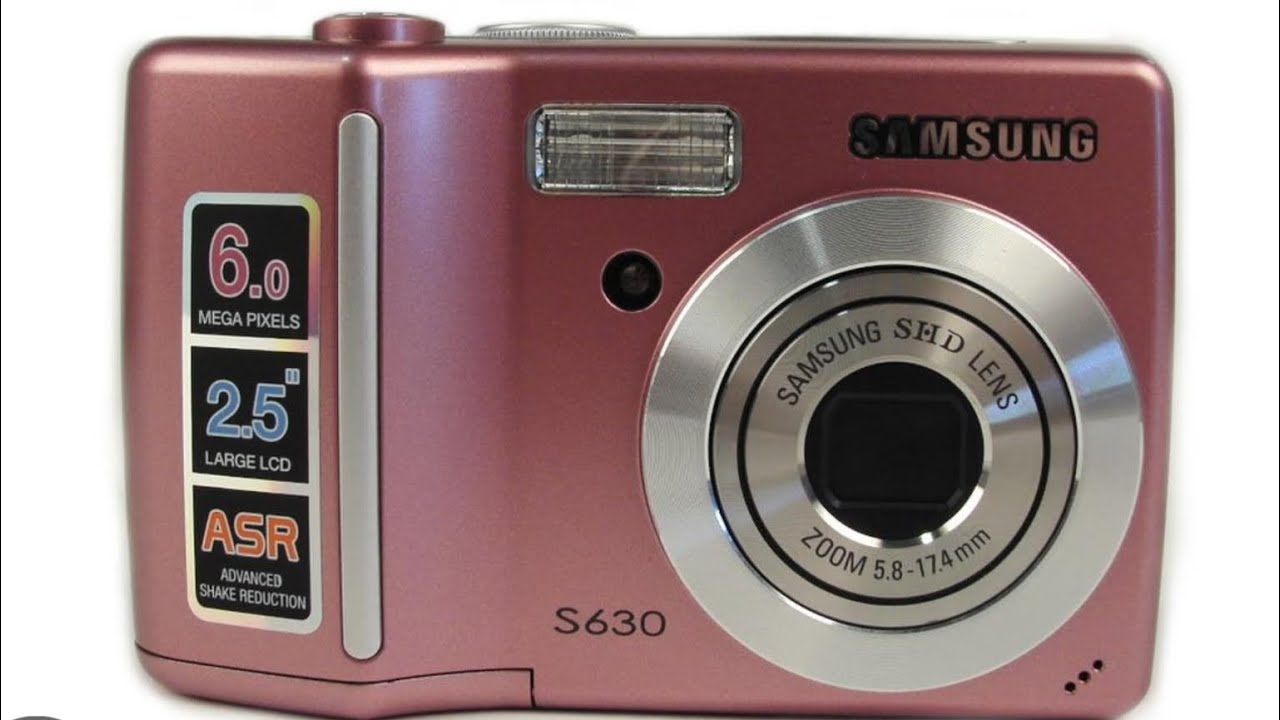 Samsung S630 digital camera review - YouTube