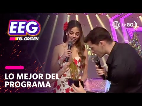 EEG El Origen: Patricio Parodi y Luciana Fuster ganaron el premio a “El mejor beso 2021”