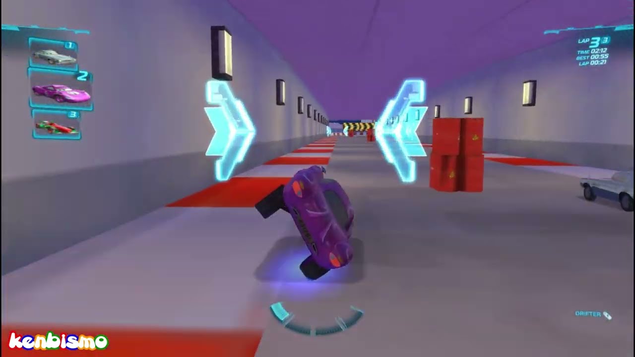 Racer Holley race at Terminal Sprint, Cars 2 The Video Game PC Gameplay ...