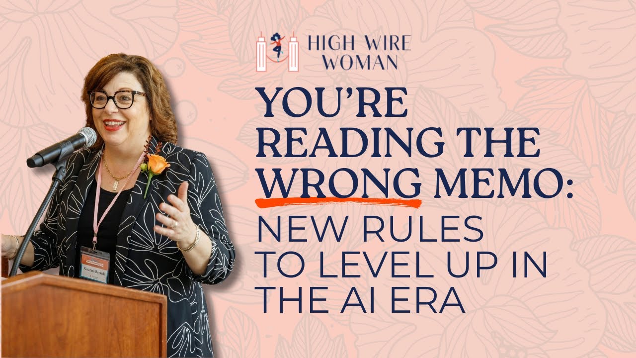 You’re Reading the Wrong Memo: New Rules to Level Up in the AI Era ...