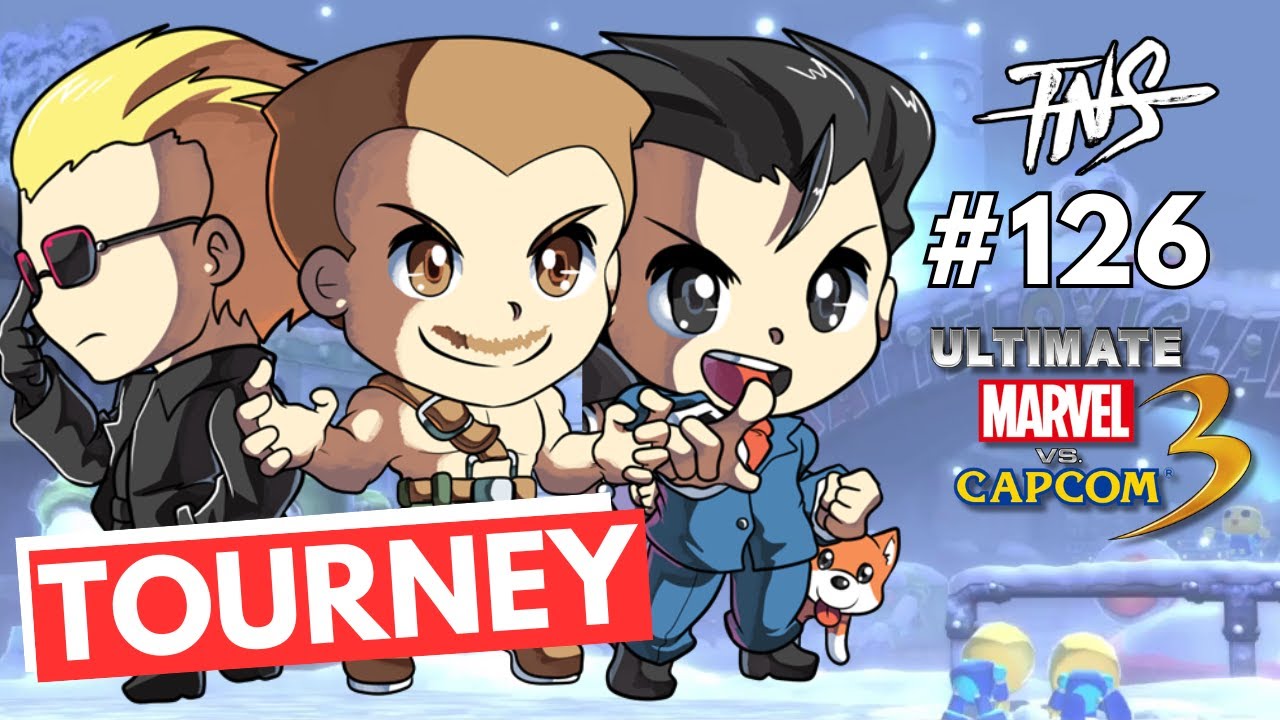 TNS UMvC3 #126 Tournament (Wesker, Haggar, Phoenix Wright, Amaterasu ...