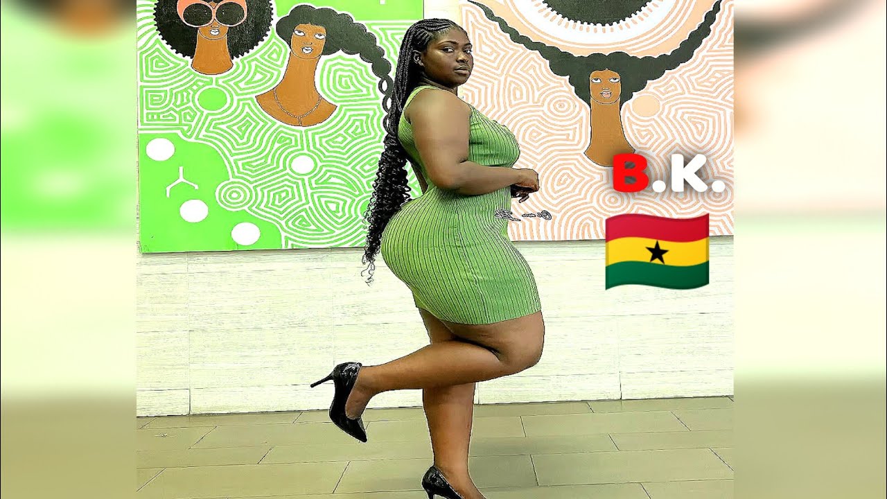 BK 😍 A Mind-blowing Th!¢k & Curvy Ghanaian Plus Size Fashion Model ...
