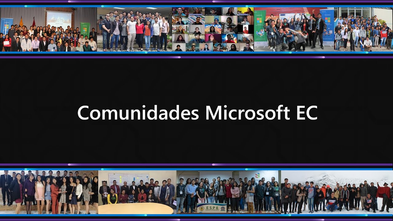 ¡Muchas gracias Comunidades Microsoft Ecuador! - YouTube