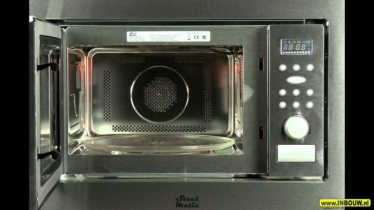Steelmatic SMCM45IX Inbouw Combimagnetron met Draaideur - YouTube