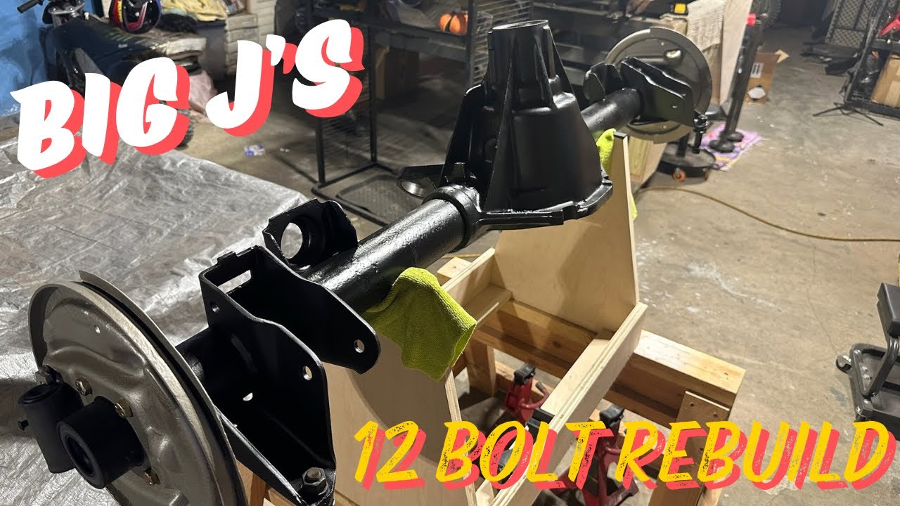 3.73:1 Gears In - 4.56 Gears Out - Chevy 12 Bolt Differential Rebuild ...