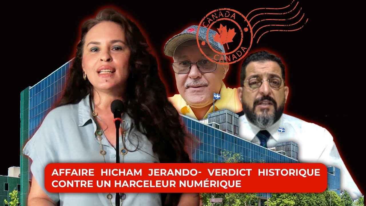 Affaire Hicham jerando- Verdict historique contre un harceleur numérique - YouTube