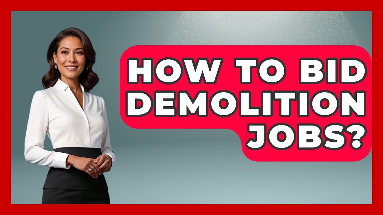 How To Bid Demolition Jobs? - Civil Engineering Explained - YouTube