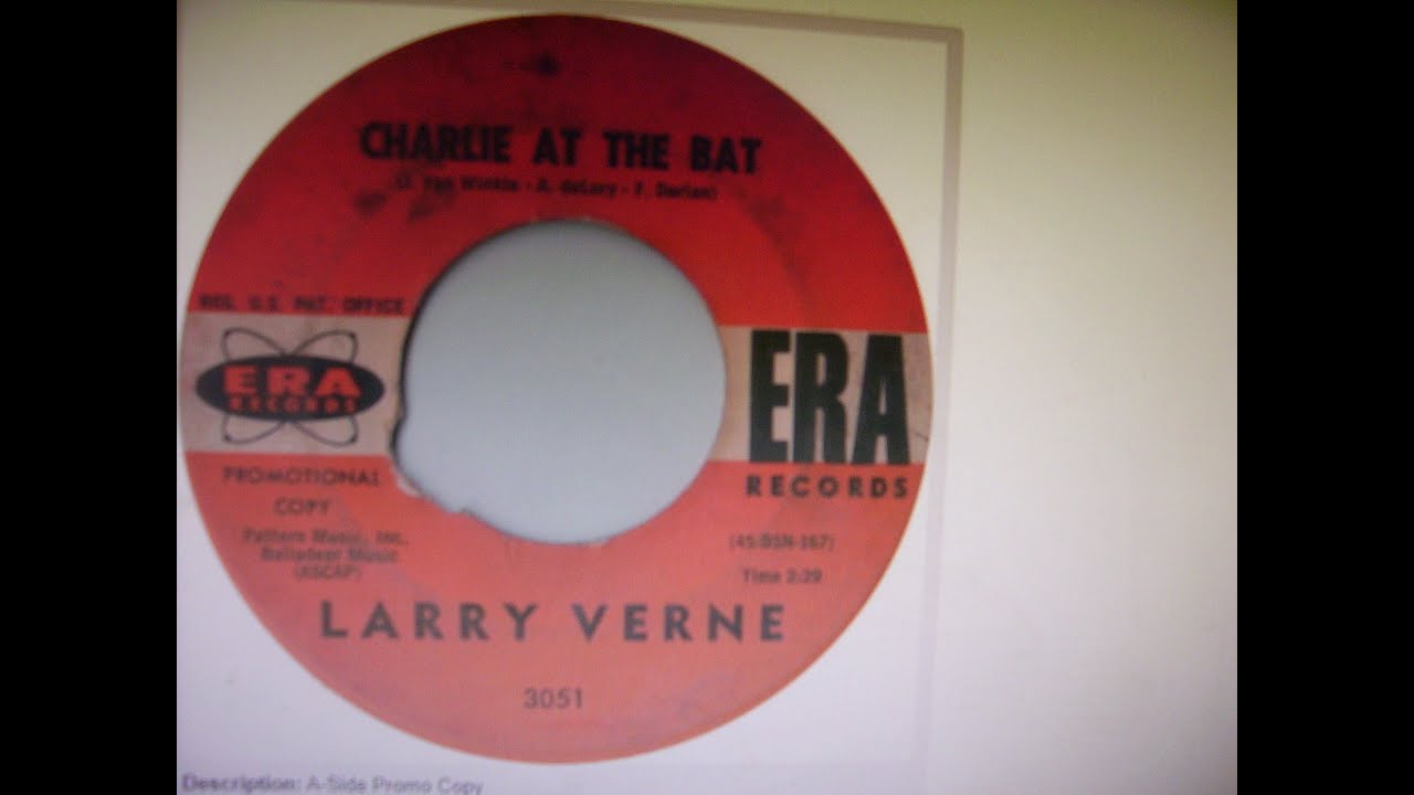 Larry Verne, Charlie At The Bat - YouTube