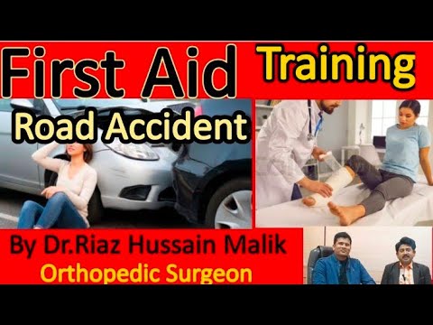 How to Help with Car Accident || First Aid Training || Health & Safty ...