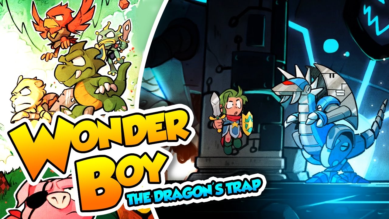 La maldición del Meka Dragón - #01 - Wonder Boy: The Dragon's Trap ...