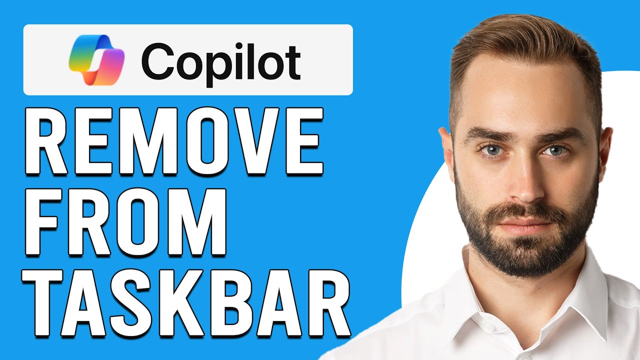 How To Remove Microsoft Copilot From Taskbar How To Get Microsoft Copilot Off From Your Taskbar