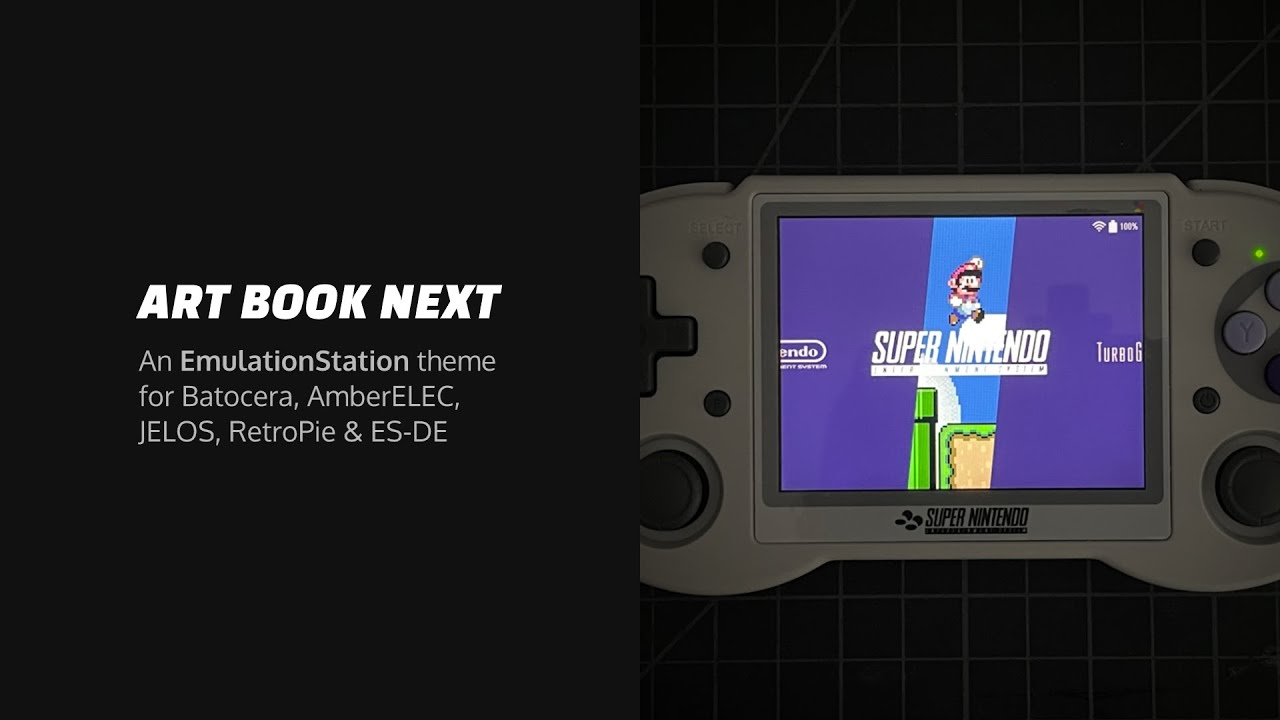 EmulationStation Theme Art Book Next YouTube emulationstation-theme-art-book-next-youtube