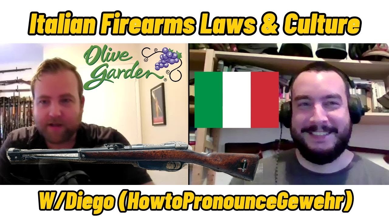 Italian Firearms Laws & Culture w/Diego - YouTube