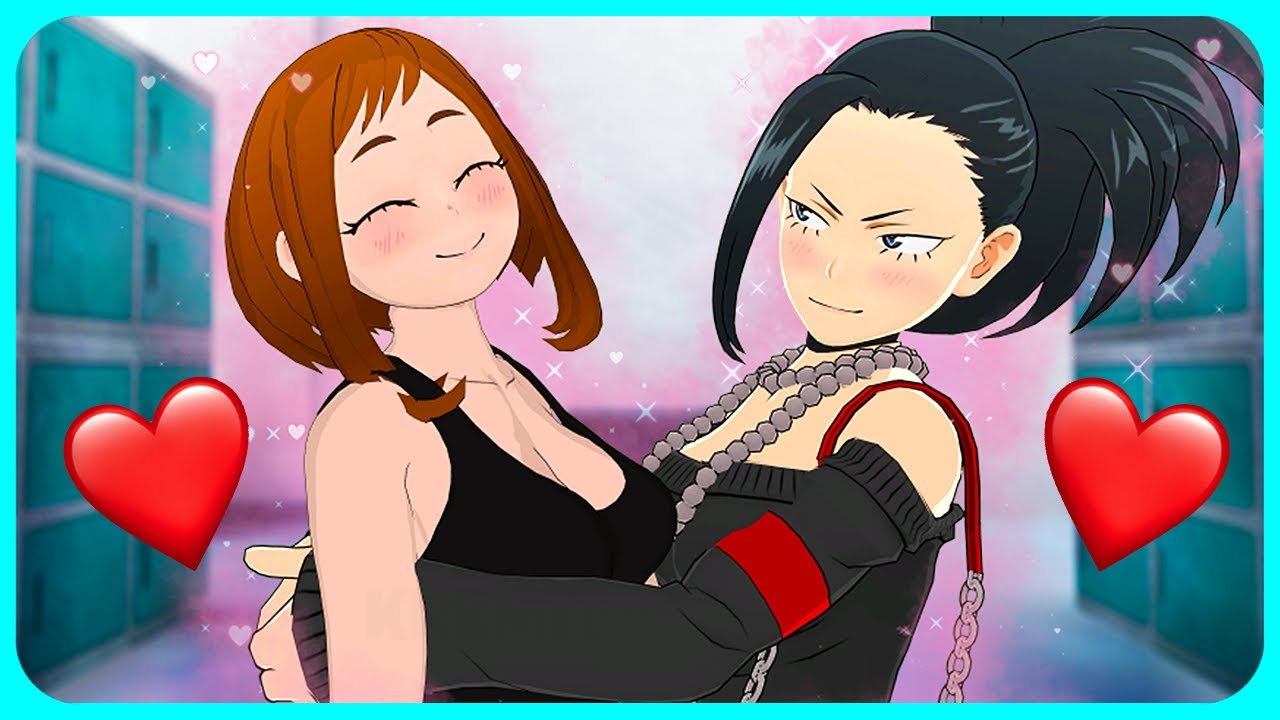 Ochaco and Momo LOVE Eachother (VRChat VR) - YouTube