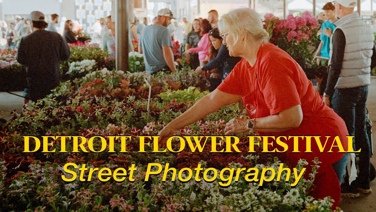 Photographing Detroit's Flower Market on 35mm Film - YouTube