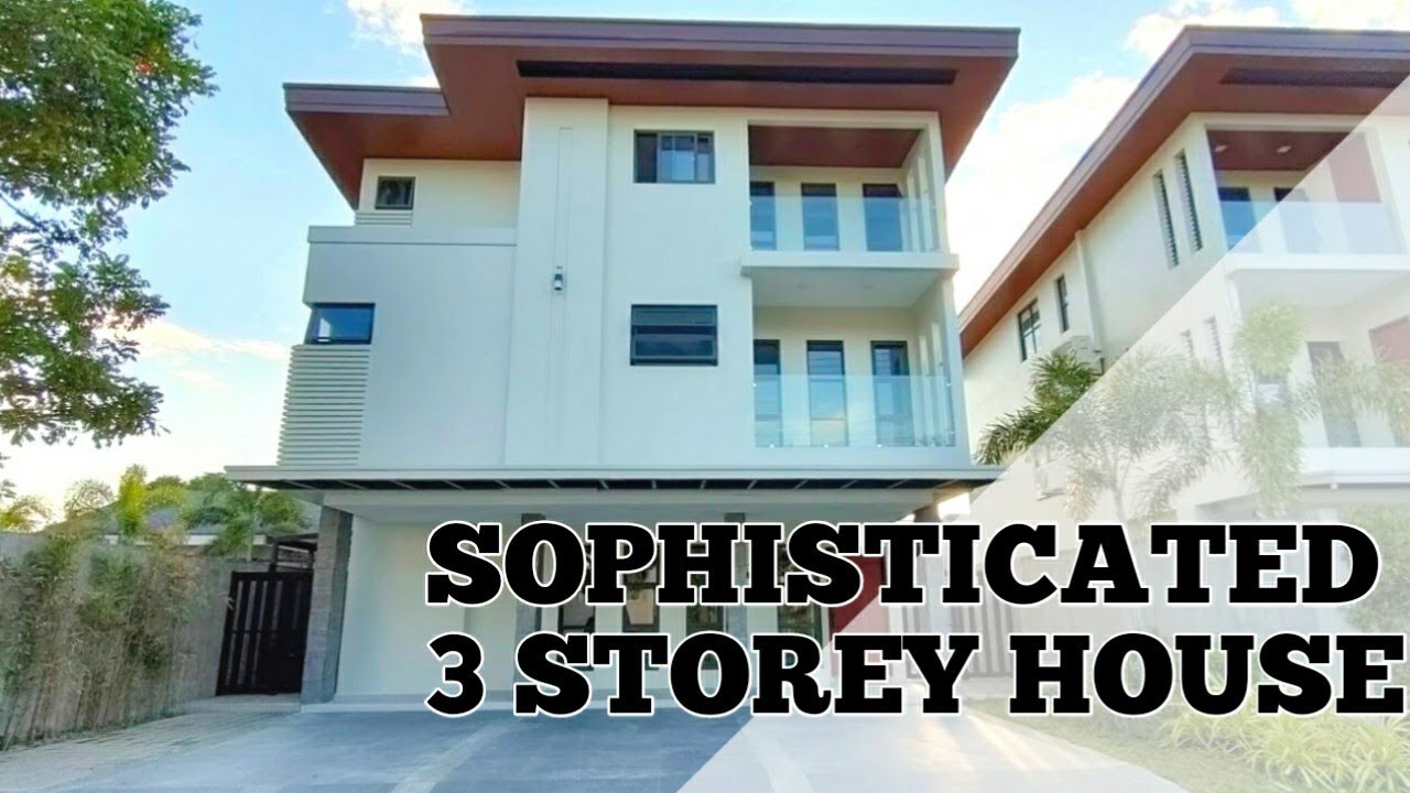 Inside a Sophisticated & Modern 3 Storey House for sale in Angeles City ...