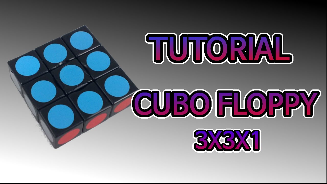 Como resolver el cubo Floppy (3X3X1) | TUTORIAL - YouTube