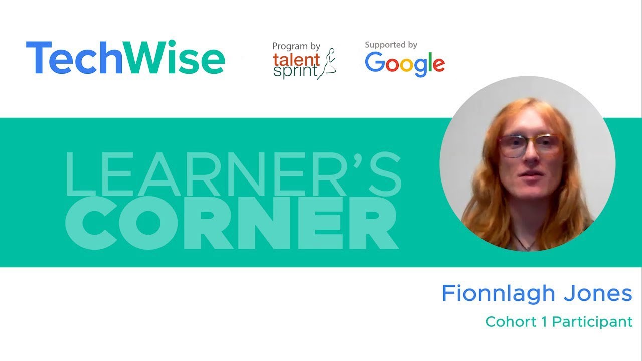 Learner’s Corner | Fionnlagh Jones | TechWise - YouTube