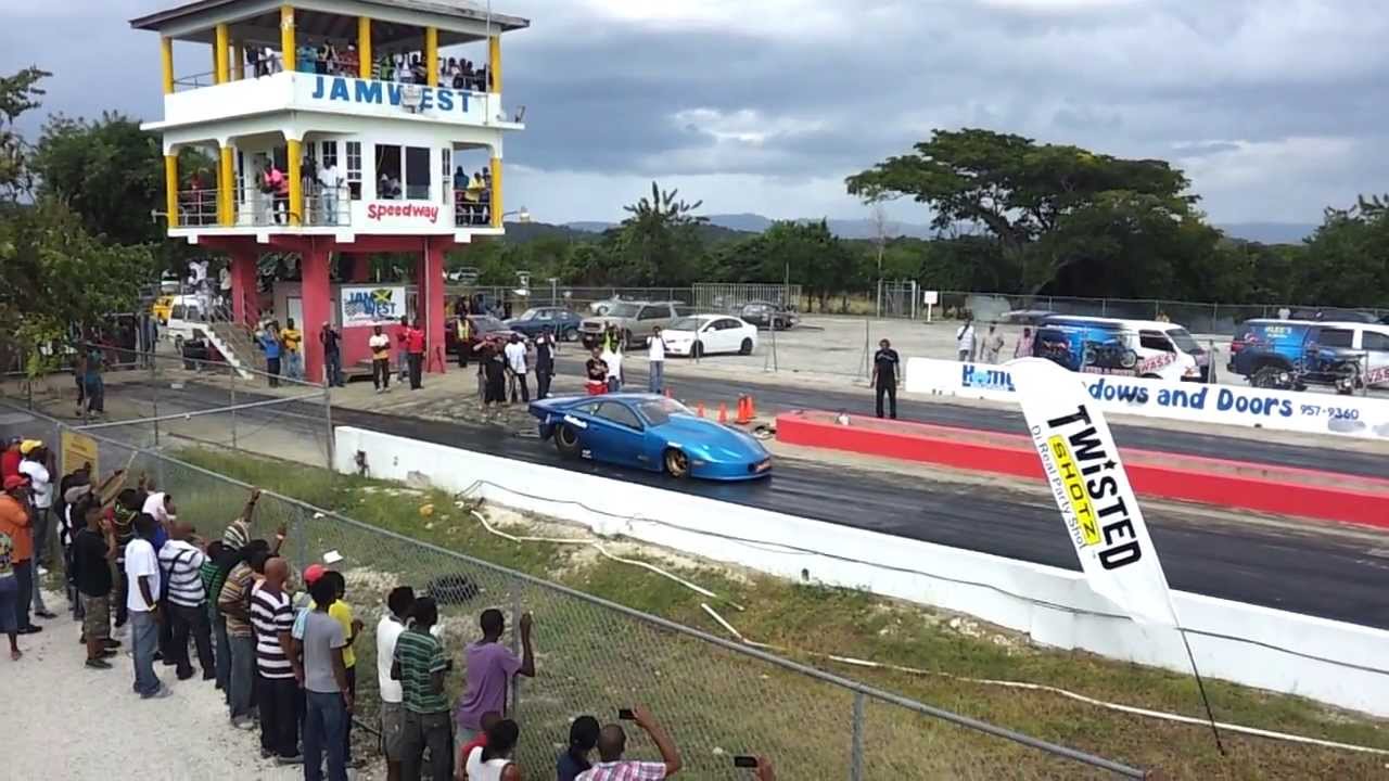 Jamwest End of Year Drag Dec '13 - Rosado Racing Celica - YouTube