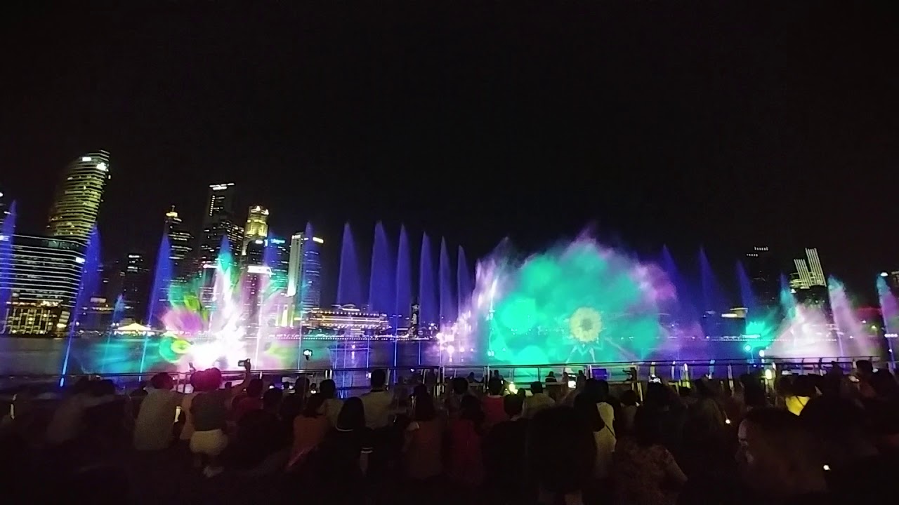 Spectra - A Light & Water Show, Marina Sands Bay, Singapore - YouTube